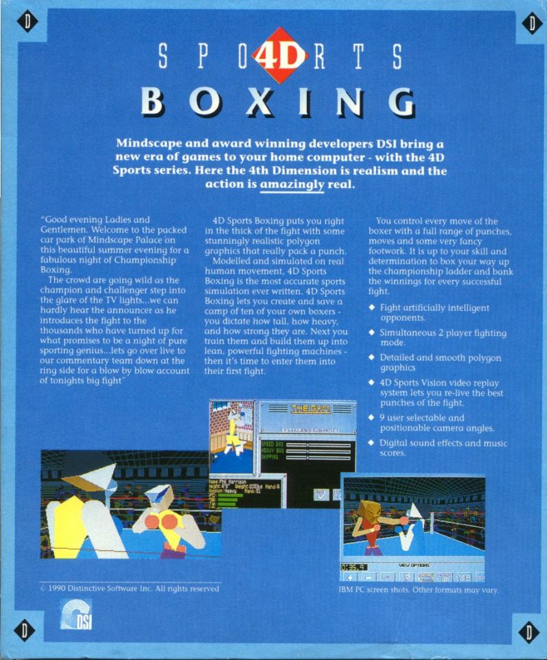 4D Boxing – RETRO GAMESMASTER