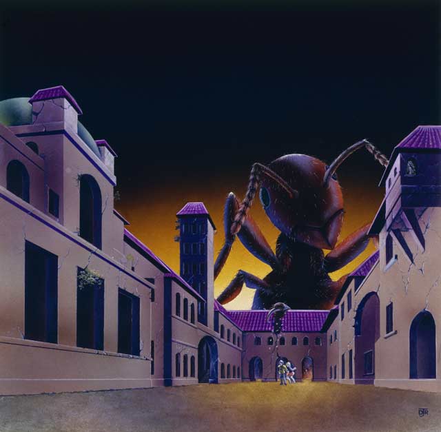 Knightmare the TV series Artist David Rowe – RETRO GAMESMASTER