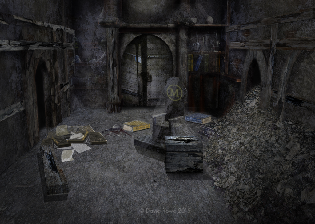 Knightmare the TV series Artist David Rowe – RETRO GAMESMASTER