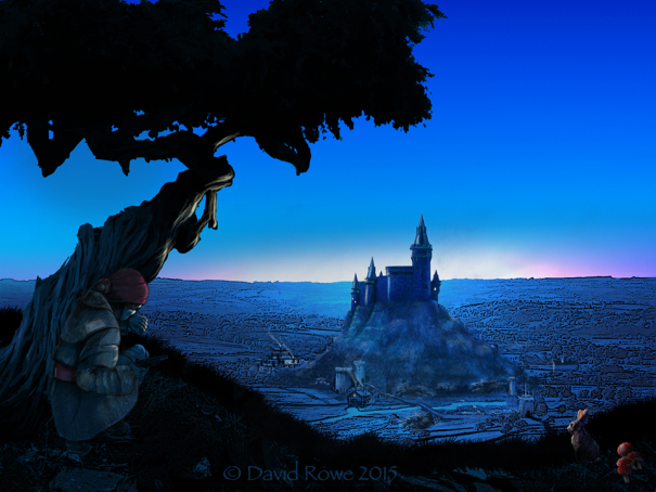 Knightmare the TV series Artist David Rowe – RETRO GAMESMASTER