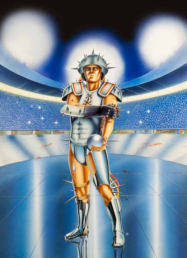 Knightmare the TV series Artist David Rowe – RETRO GAMESMASTER