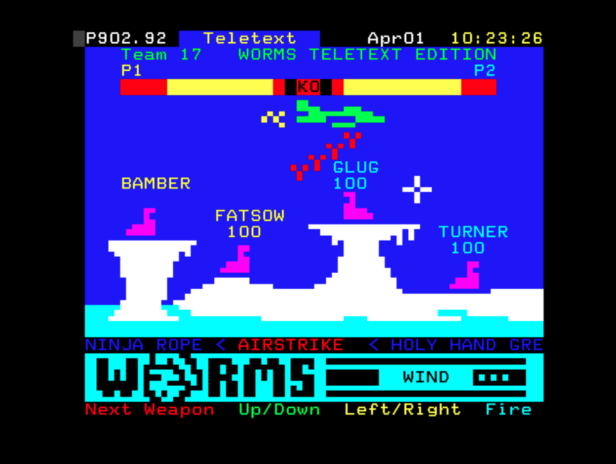 Do you remember Teletext Worms? – RETRO GAMESMASTER