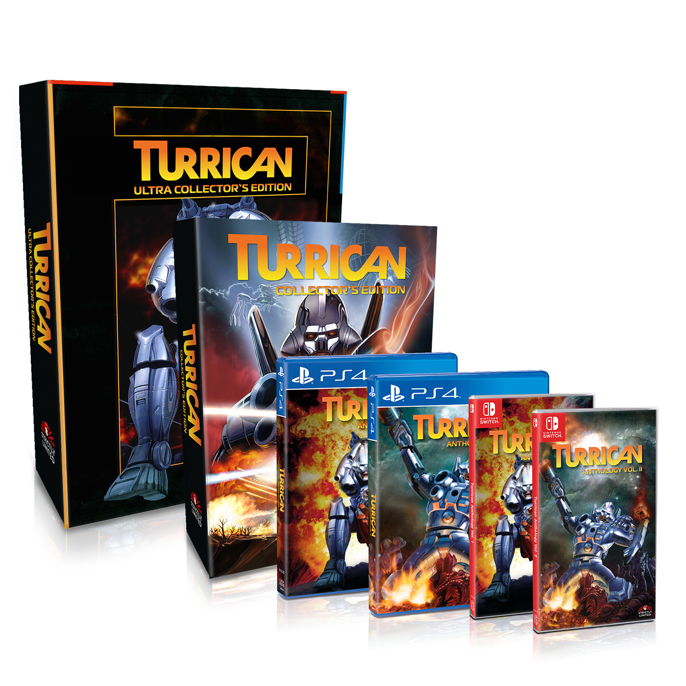 Turrican Anthology Vol. I & II